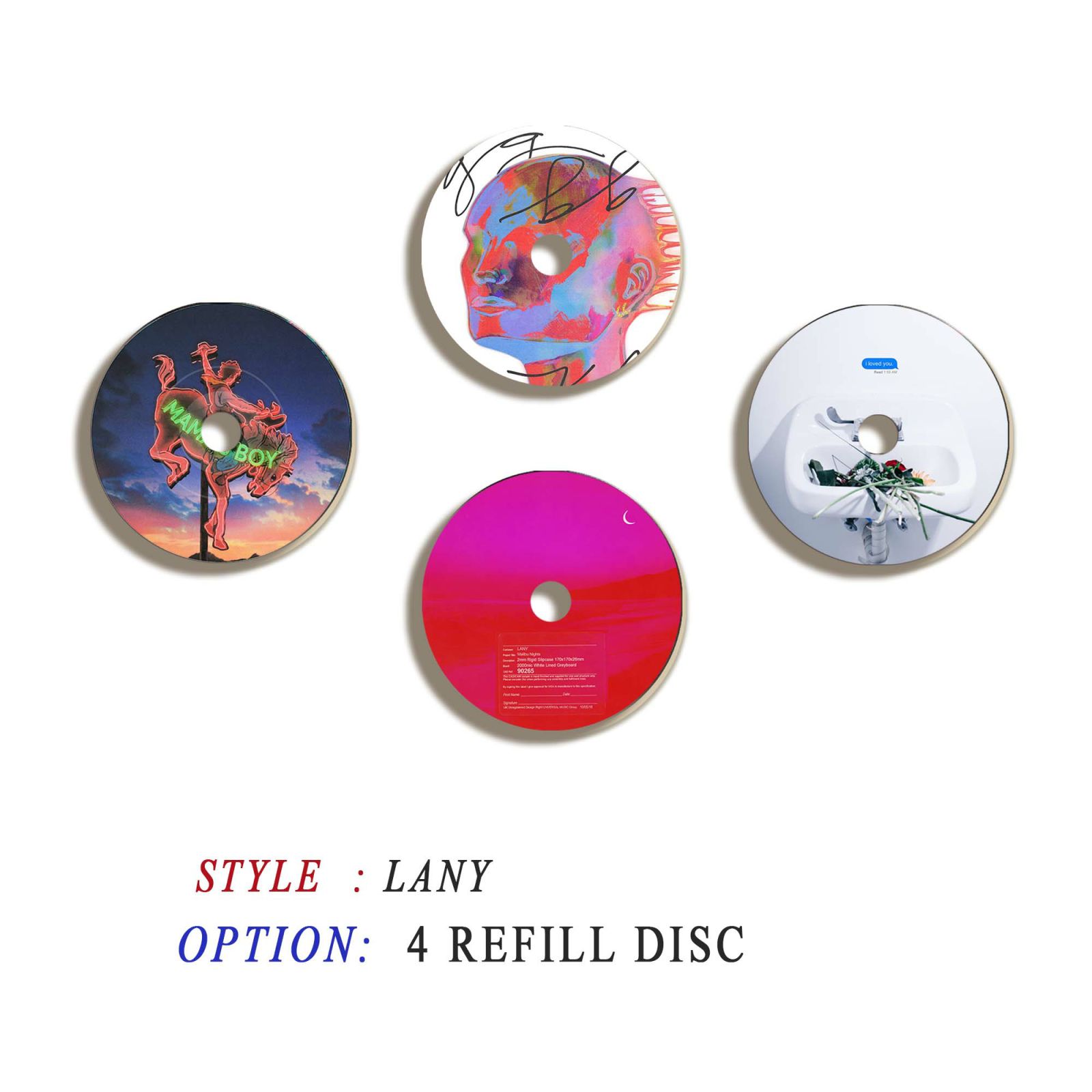 Car Air Freshener LANY Record player - PDARTACE