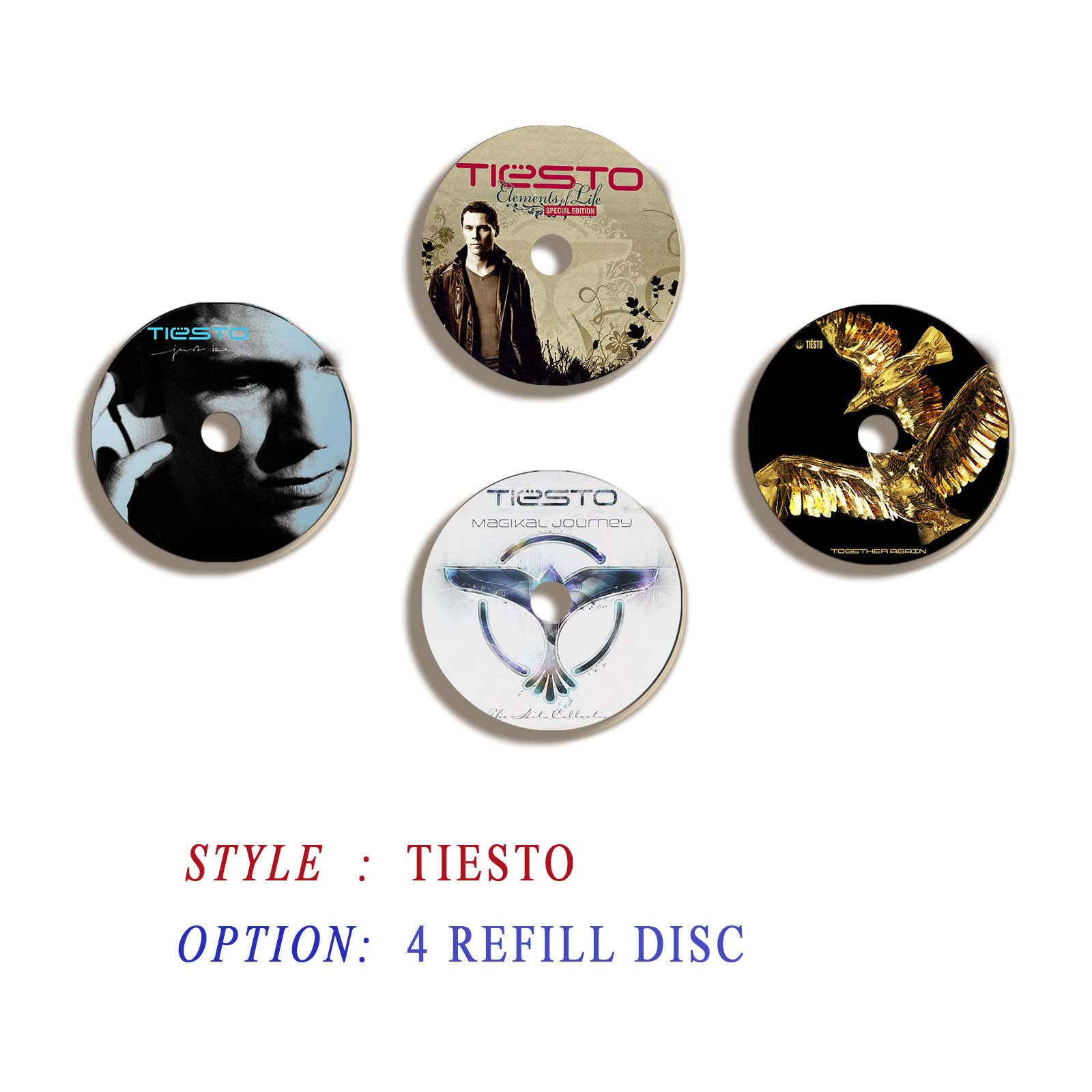 Car Air Freshener Tiesto Record Player Record - PDARTACE